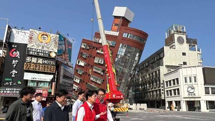 [Video] Fuertes imágenes del terremoto de magnitud 7,4 en Taiwán